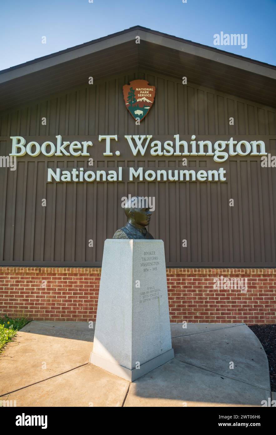 Booker T. Washington National Monument in Westlake Corner, Virginia ...