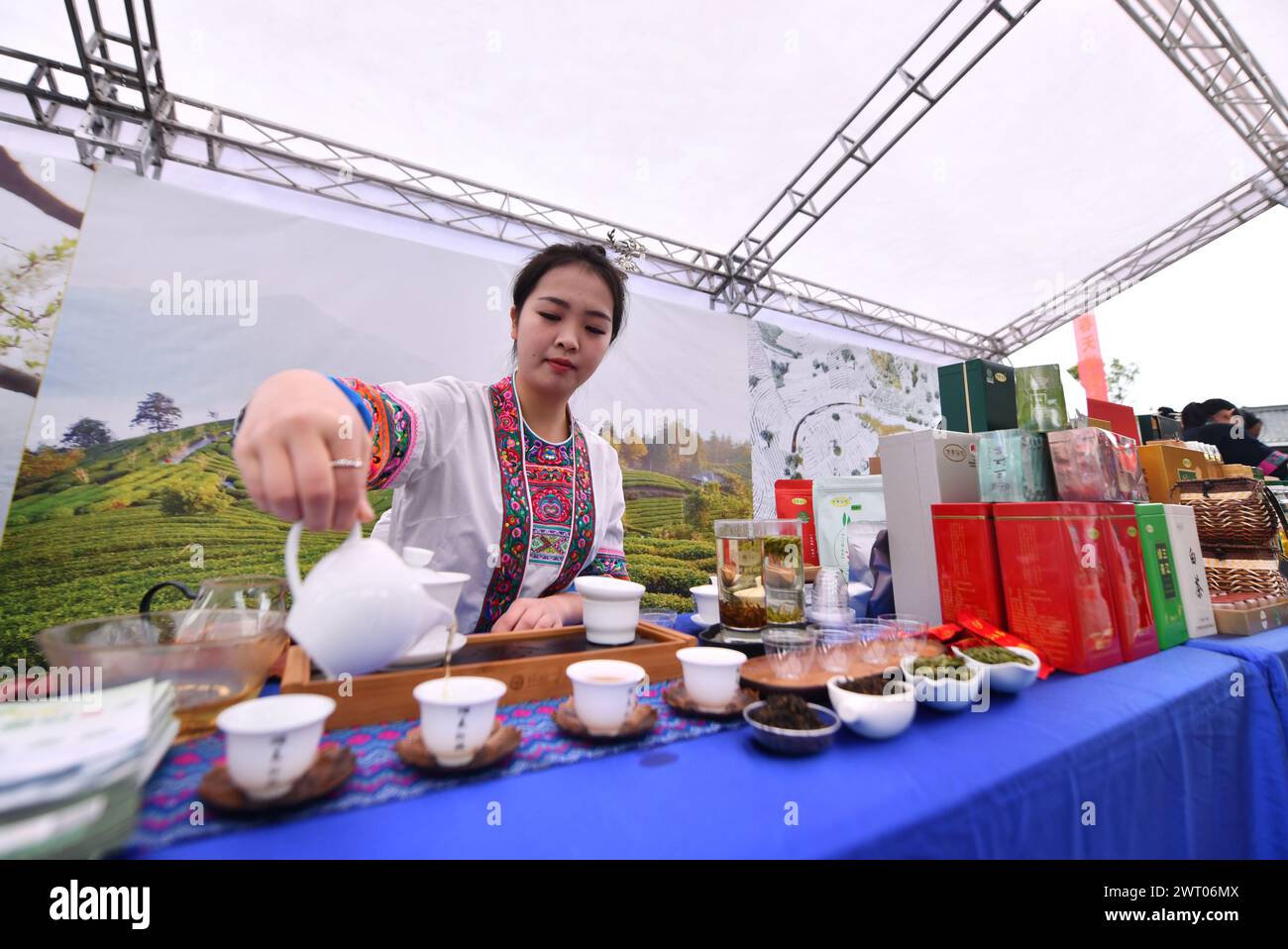 Liuzhou, China's Guangxi Zhuang Autonomous Region. 14th Mar, 2024. A ...