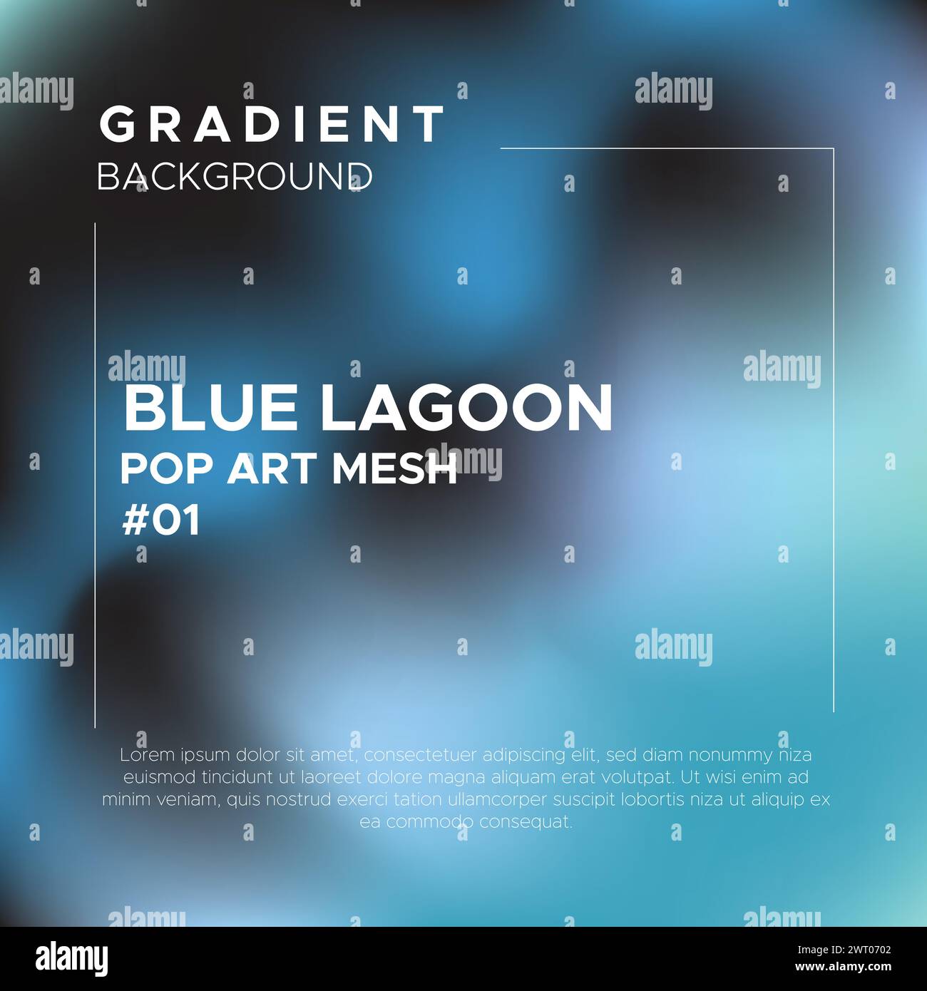 Gradient blur blue abstract background Stock Vector Image & Art - Alamy