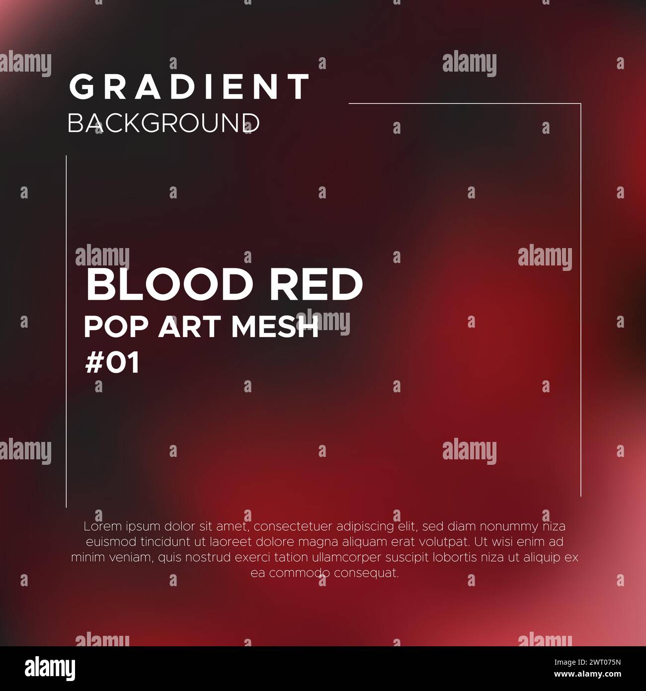 Gradient blur blood red abstract background Stock Vector Image & Art ...
