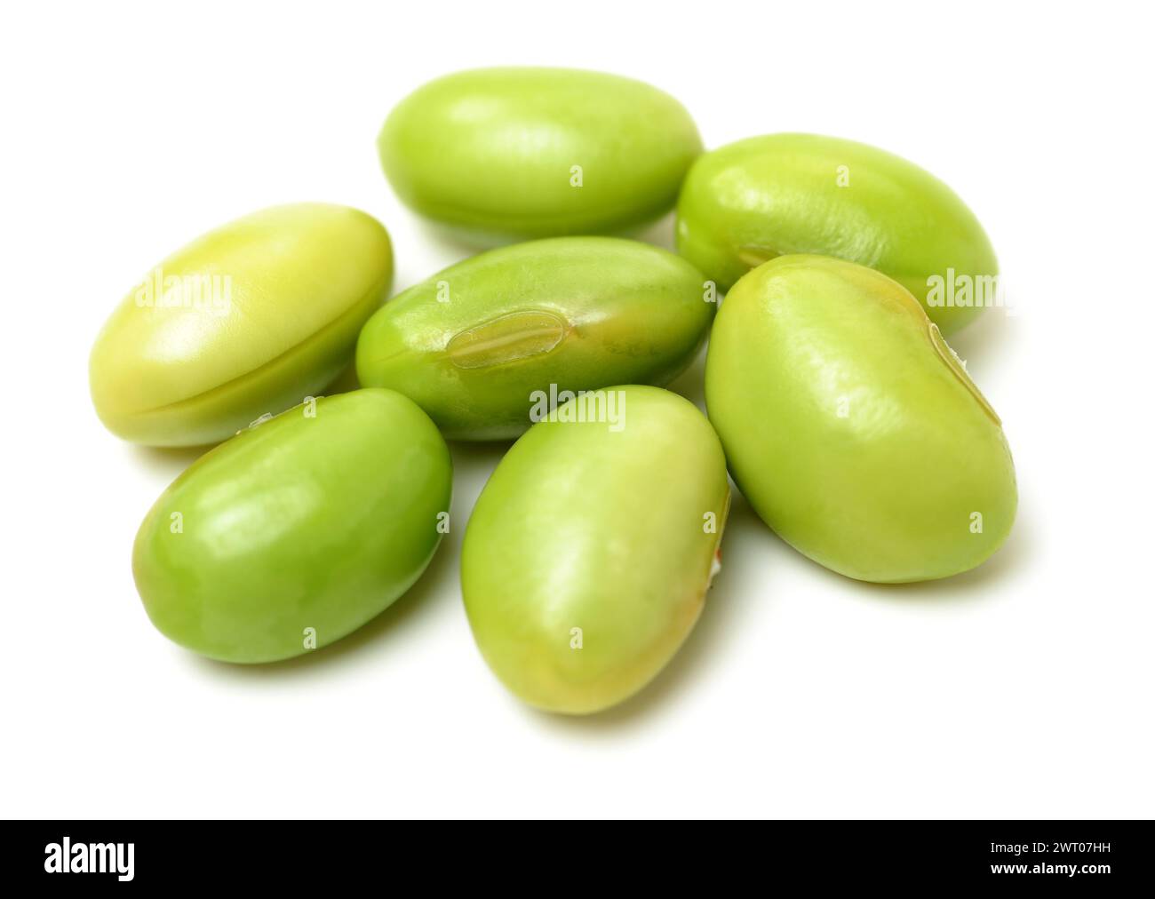 Boiled edamame beans japanese Cut Out Stock Images & Pictures - Alamy