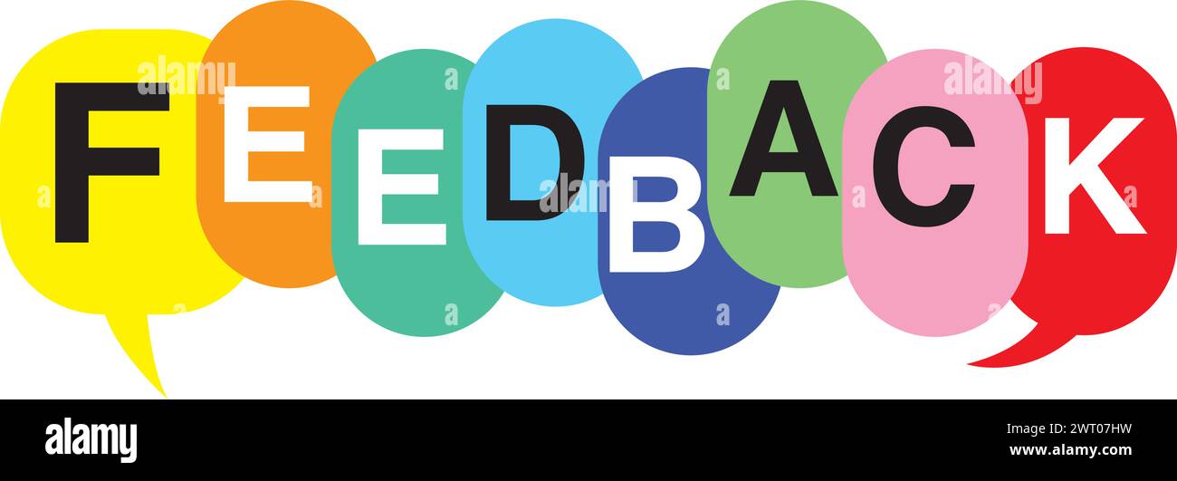 Comic pop art feedback Stock Vector Images - Alamy