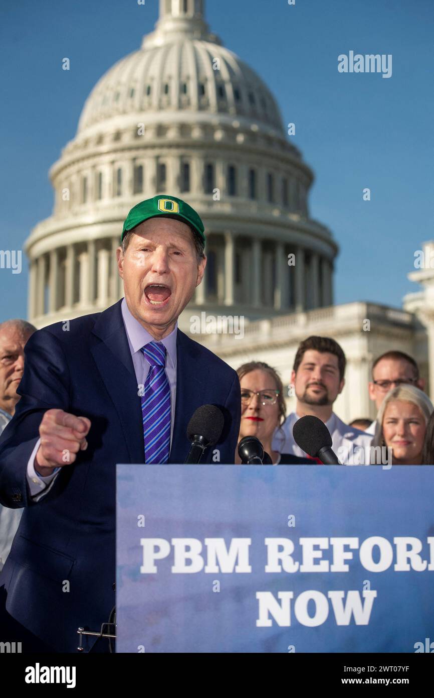 Washington, United States. 14th Mar, 2024. United States Senator Ron ...