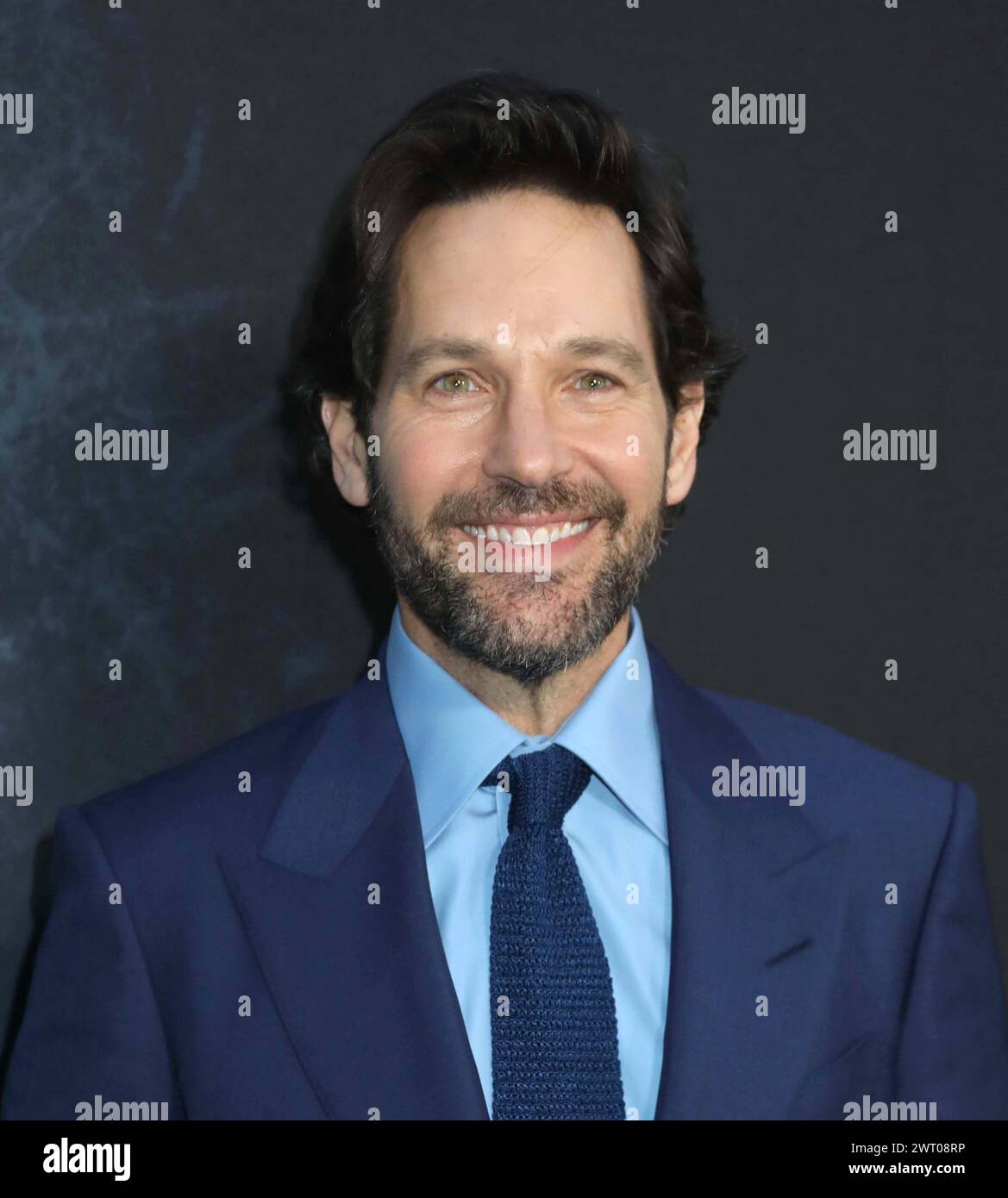 March 14, 2024, New York, New York, USA: Actor PAUL RUDD seen at the ...