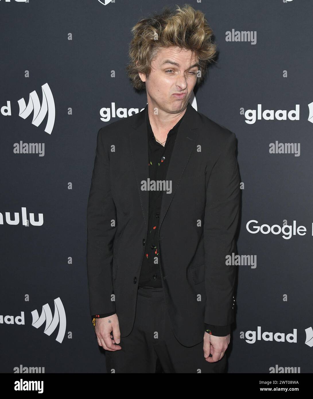 Los Angeles, USA. 14th Mar, 2024. Billie Joe Armstrong arrives at the ...