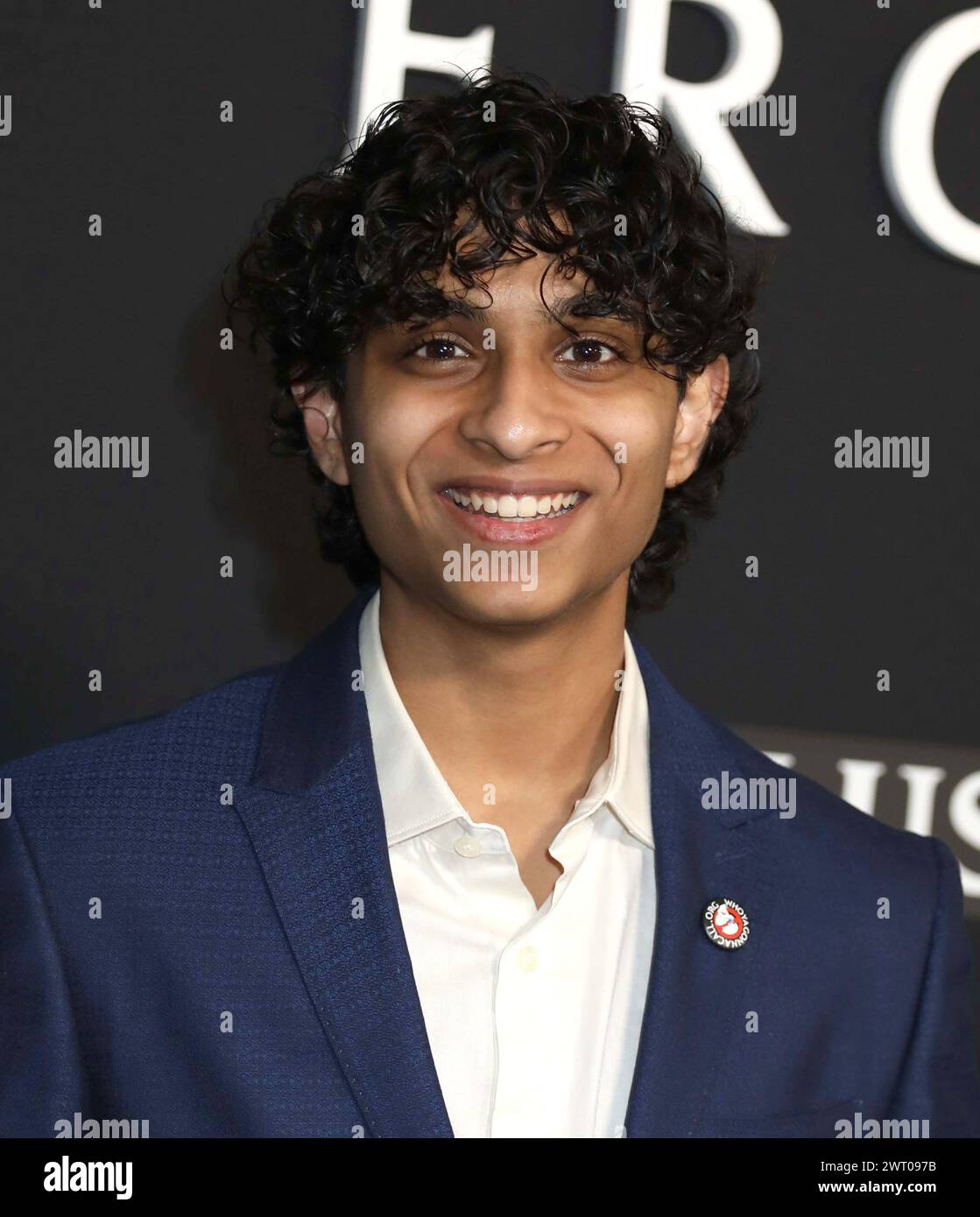 March 14, 2024, New York, New York, USA: Actor ARYAN SIMHADRI seen at ...
