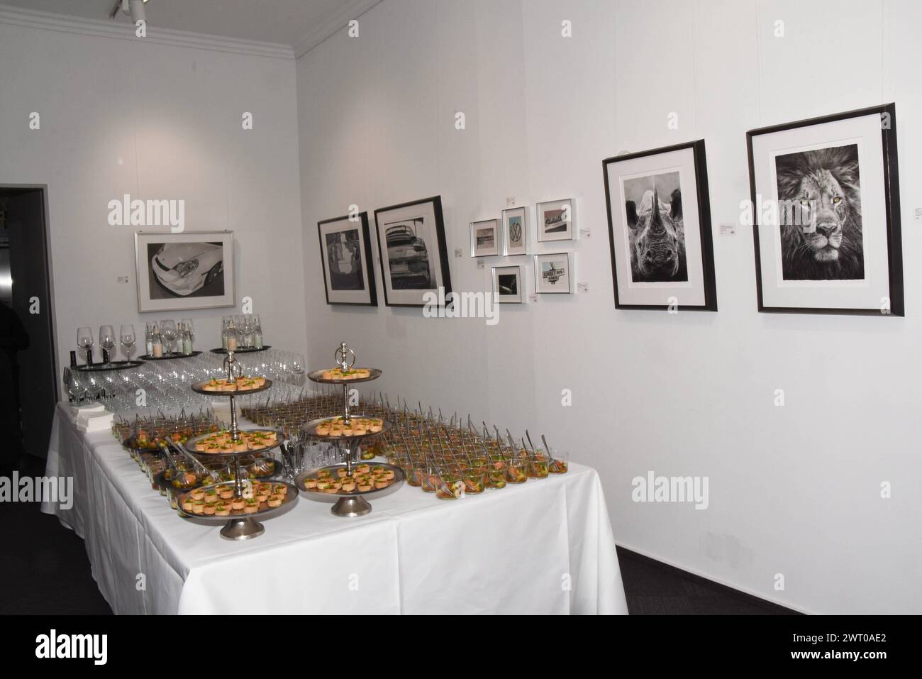 Dan Pyle-Zeichenkuenstler Bilder Muenchen 14.03.2023 Galerie Andreas ...