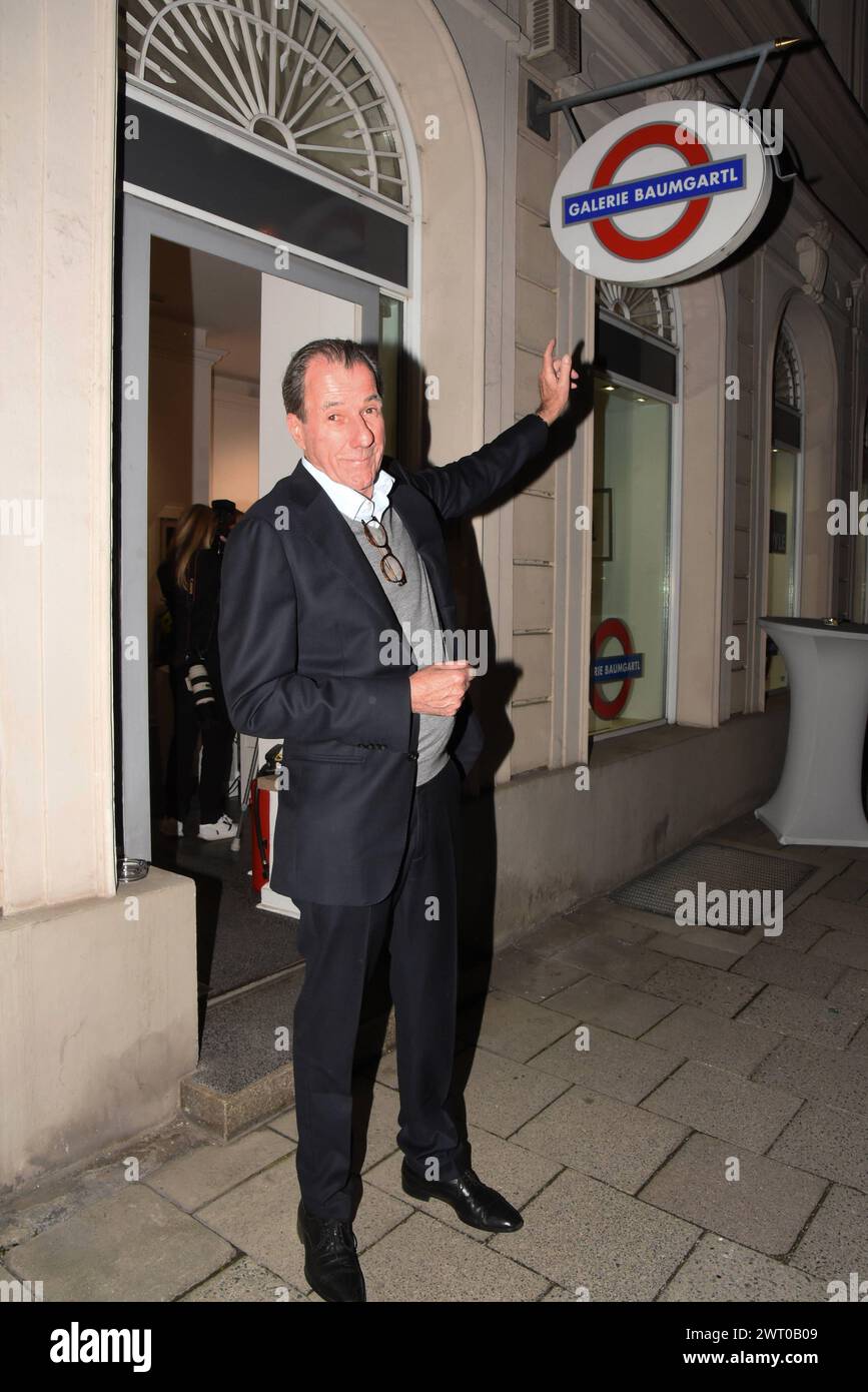 Andreas Baumgartl Galerist Muenchen 14.03.2023 Galerie Andreas Baumgartl Vernissage Dan Pyle ...