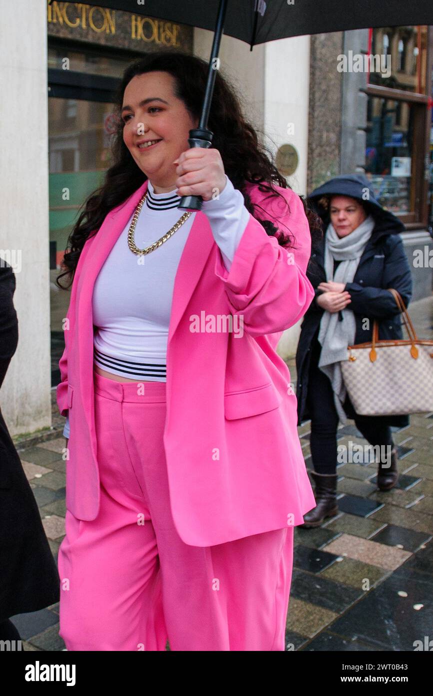 Glasgow, Scotland, UK. 10th March, 2024. Comedian, Ashley Storrie, in ...