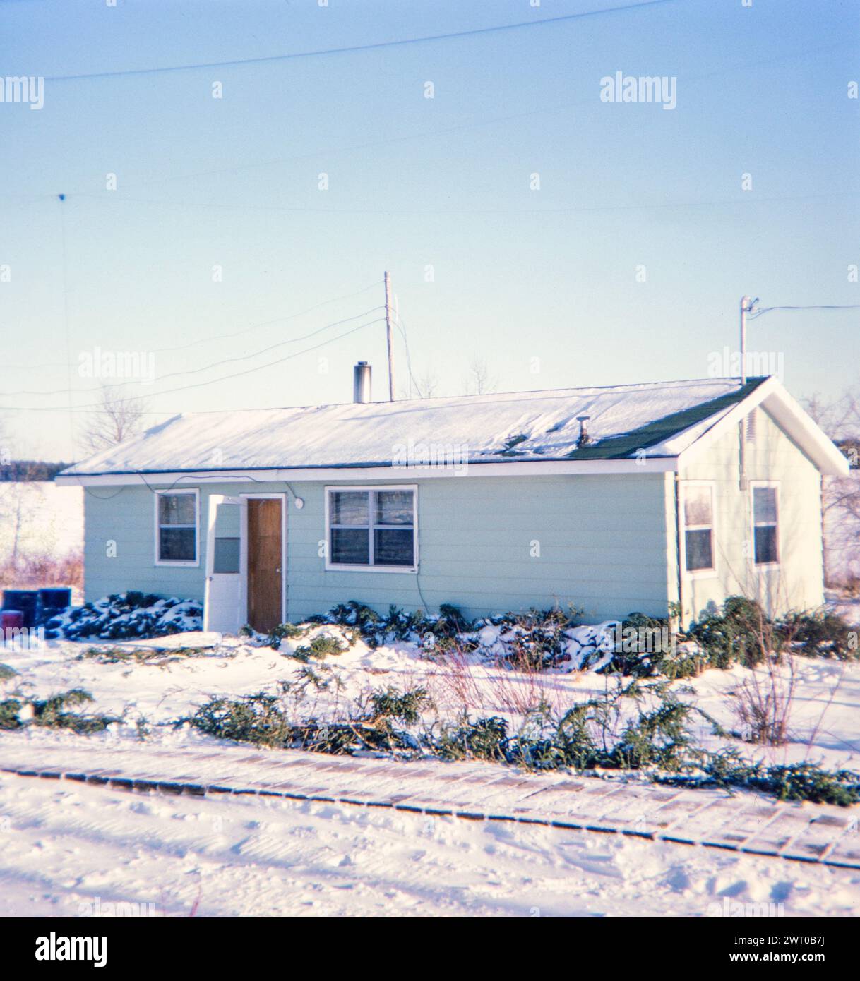 Webequie First Nation Ojibway community, Eastwood Island, northern ...