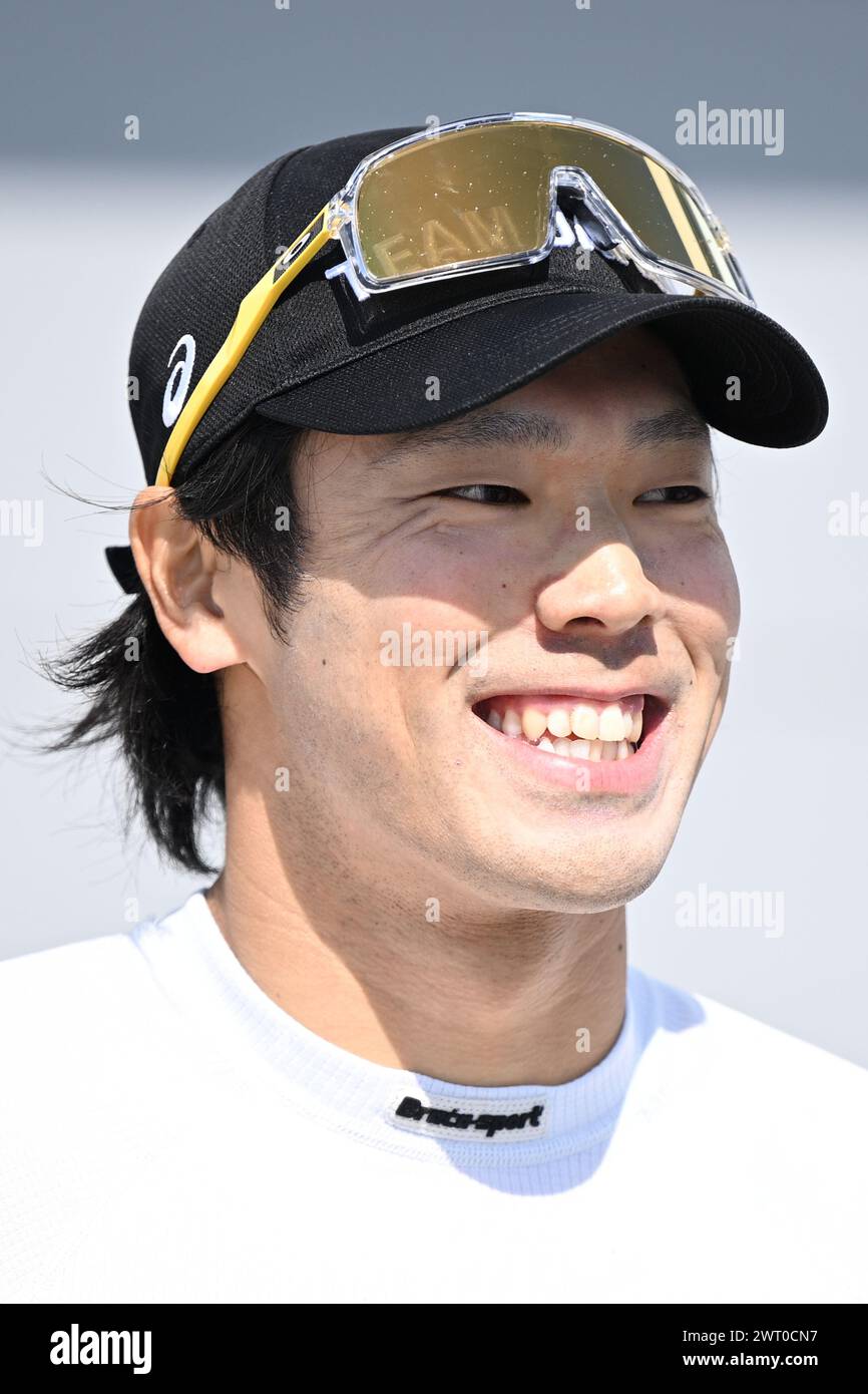 Sea Forest Waterway, Tokyo, Japan. 15th Mar, 2024. Ryo Naganuma, MARCH 15, 2024 - Canoe Sprint ...