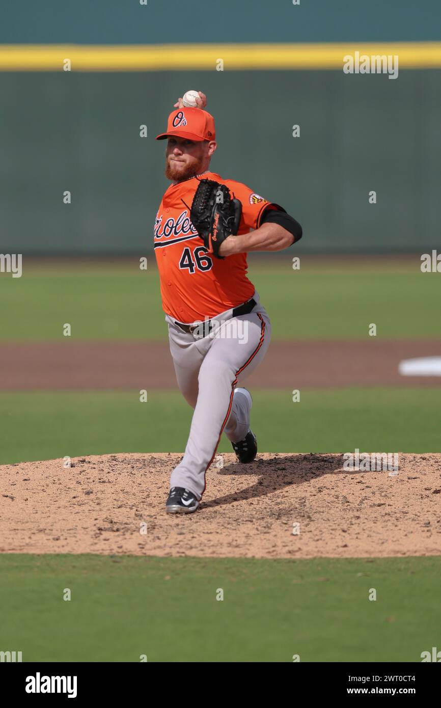 Bradenton, FL: Baltimore Orioles relief pitcher Craig Kimbrel (46 ...