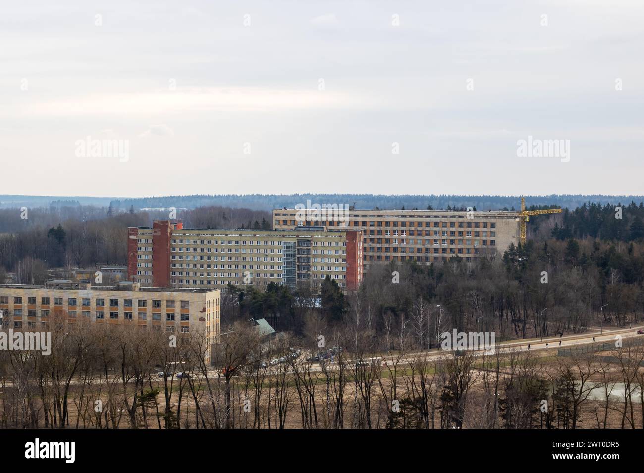 Belarus, Minsk - 06 march, 2024: View of the city, malinovka Stock ...