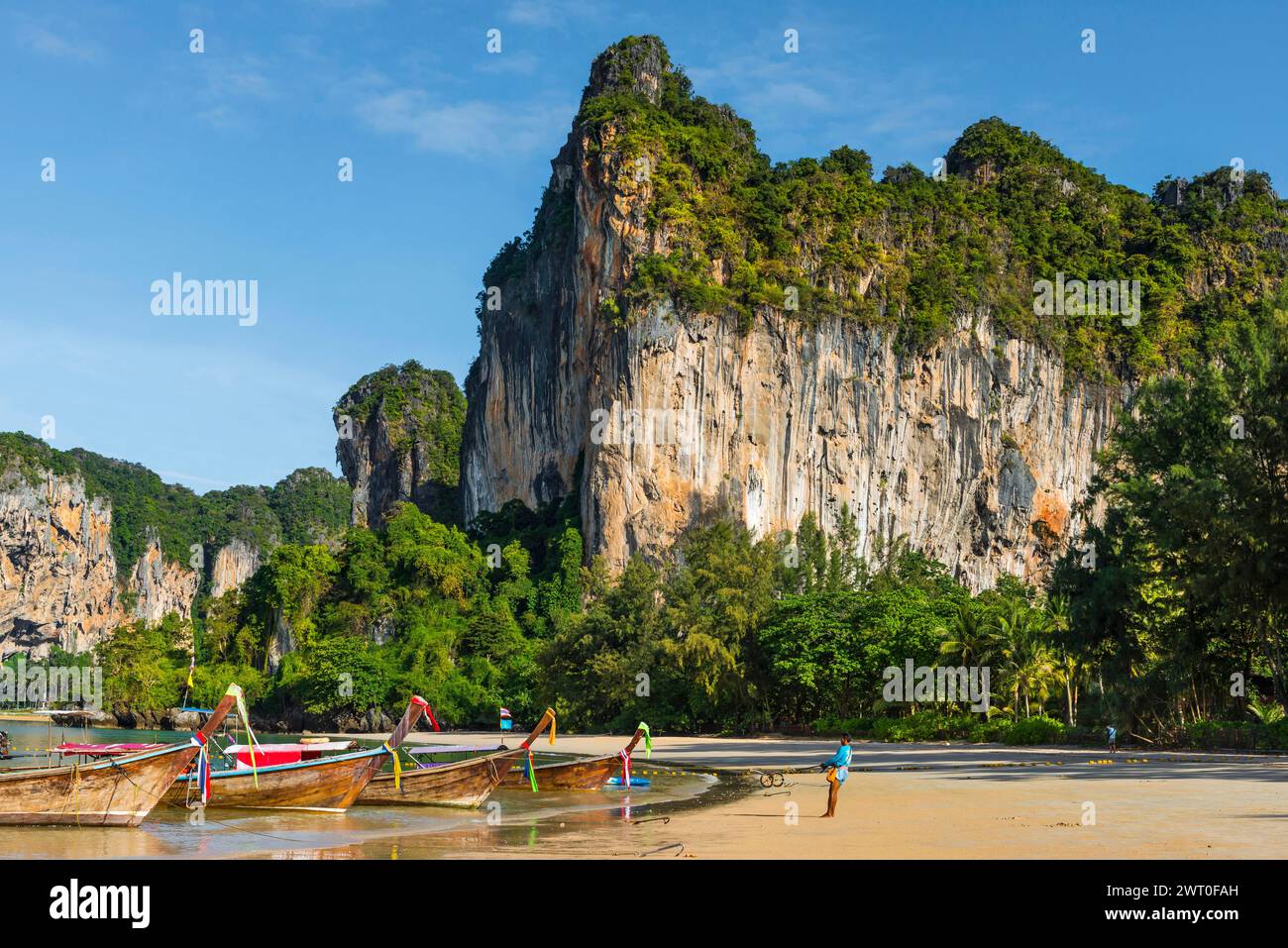 Island landscape near Krabi, weather, sky, nature, beach, beach holiday ...