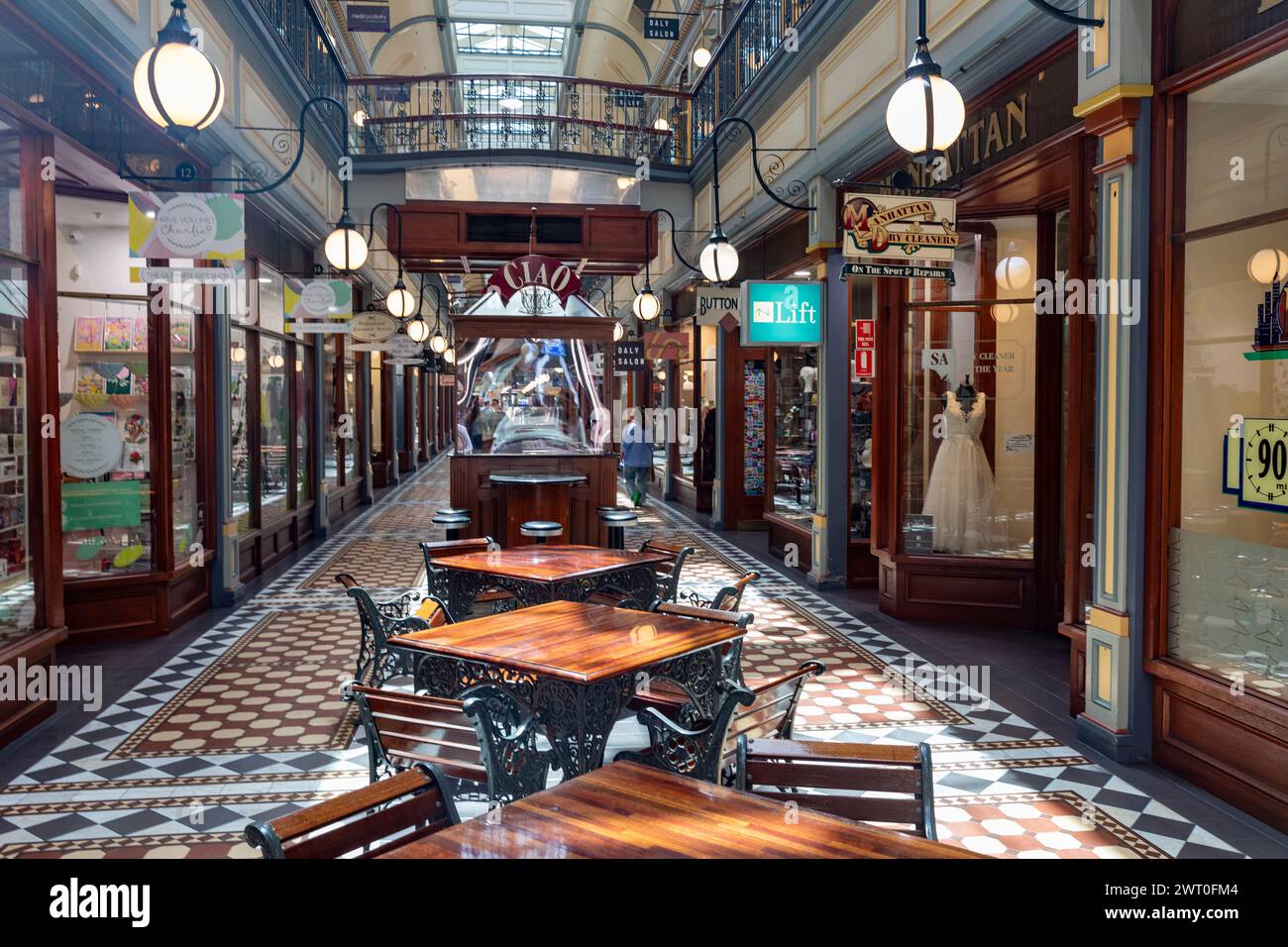 Adelaide Arcade shops and stores in this ornate 19th century retail ...