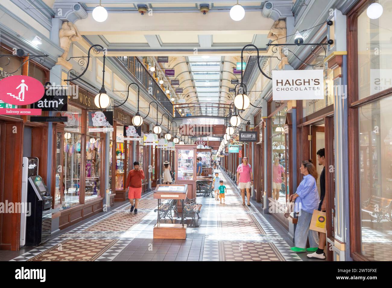 Adelaide Arcade shops and stores in this ornate 19th century retail ...