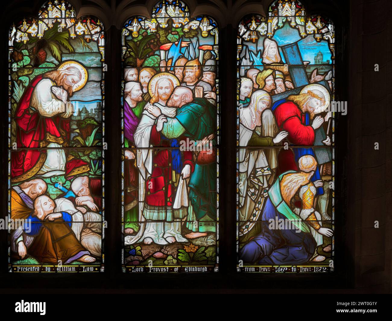 The last days of Jesus Christ, from premonition in the garden of ...