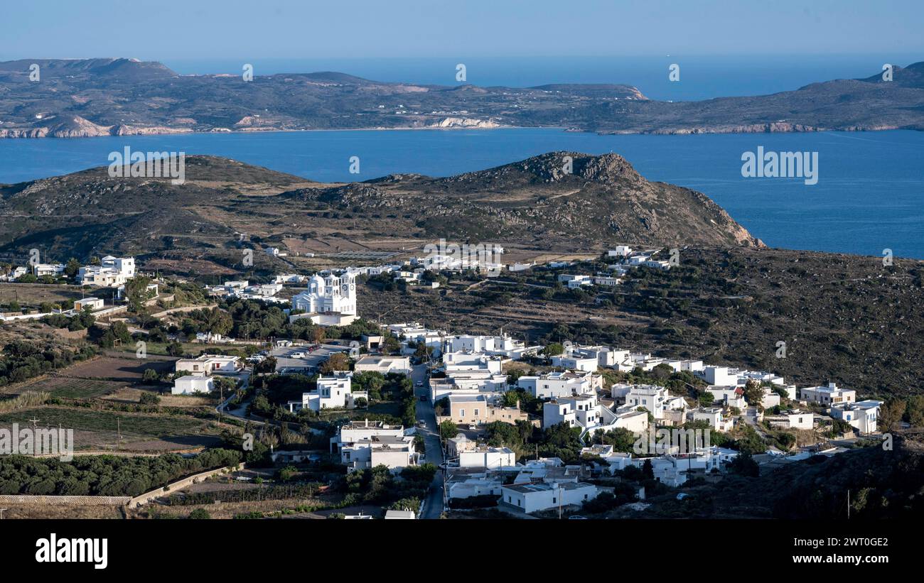 Milos castle view hi-res stock photography and images - Alamy
