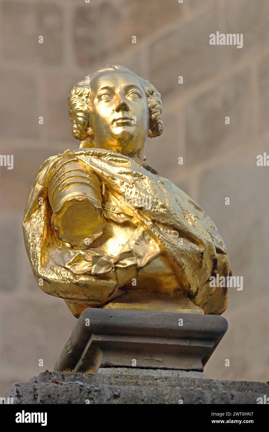 Monument to Johann Sebastian Bach at the Karl-Wilhelm-Friedrich ...
