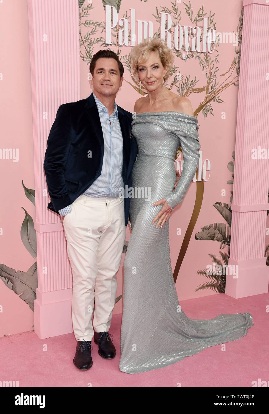 Beverly Hills, USA. 14th Mar, 2024. Tate Taylor and Allison Janney ...