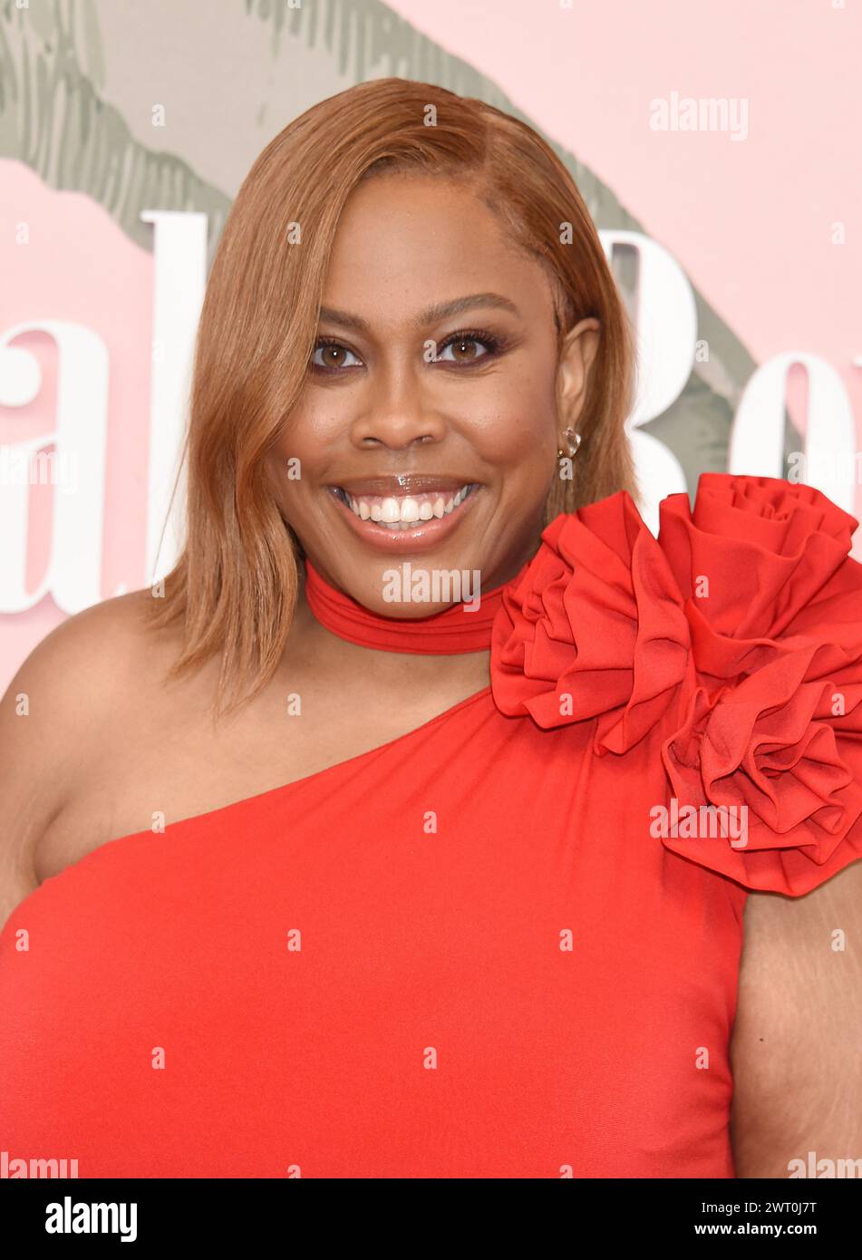 Beverly Hills, USA. 14th Mar, 2024. Amber Chardae Robinson arriving at ...