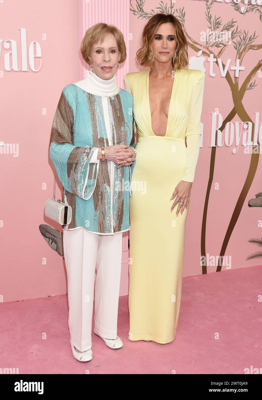 Beverly Hills, USA. 14th Mar, 2024. Carol Burnett and Kristen Wiig ...