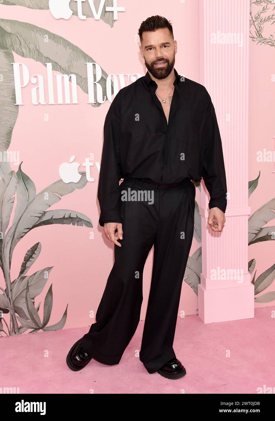 Beverly Hills, USA. 14th Mar, 2024. Ricky Martin arriving at Apple's ...