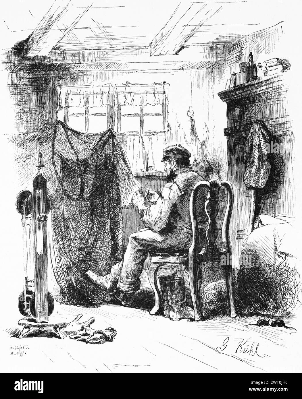 Interior view fishing hut hi-res stock photography and images - Alamy