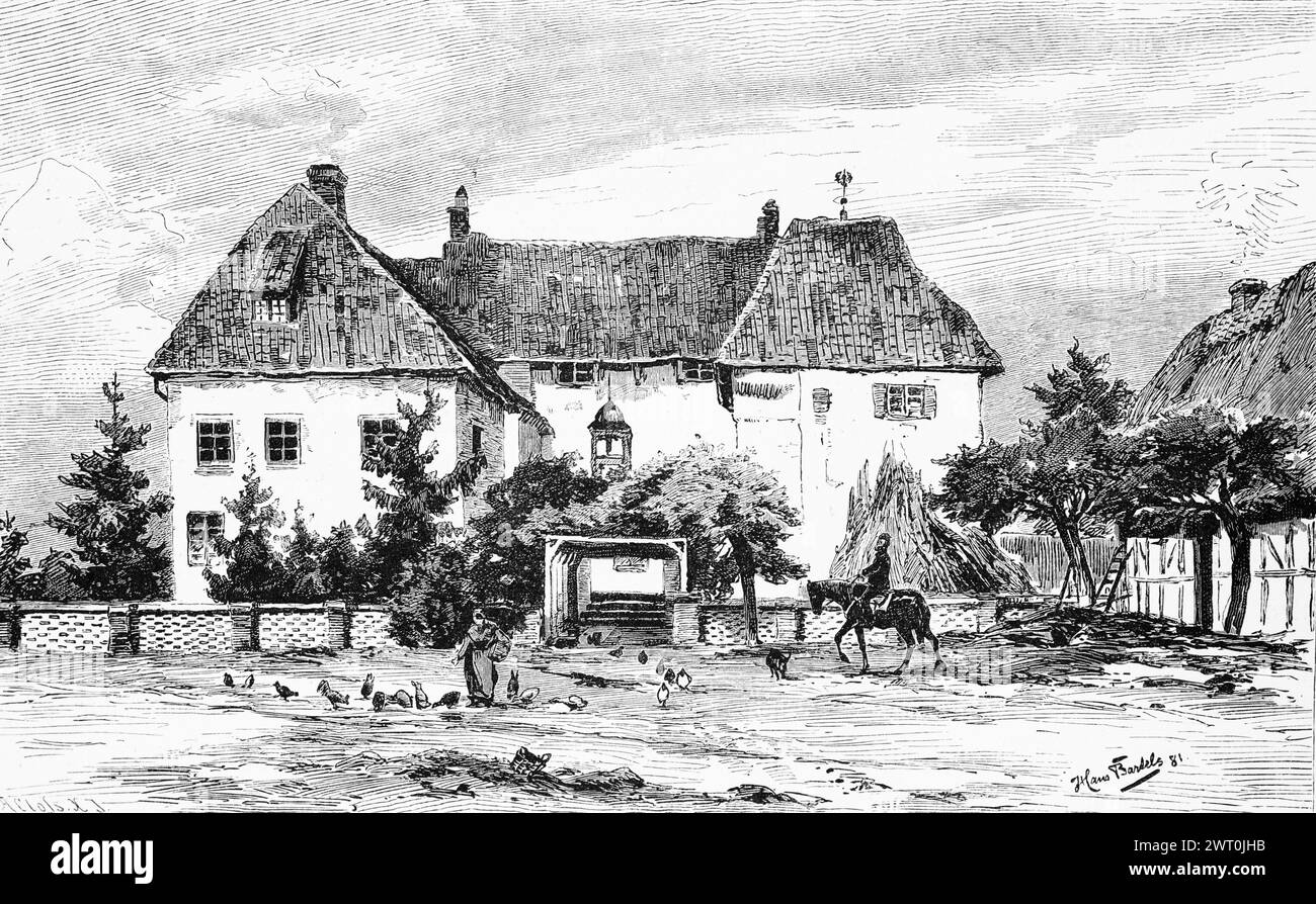 Castle Thurow, Mecklenburg-Western Pomerania, Germany, manor house ...