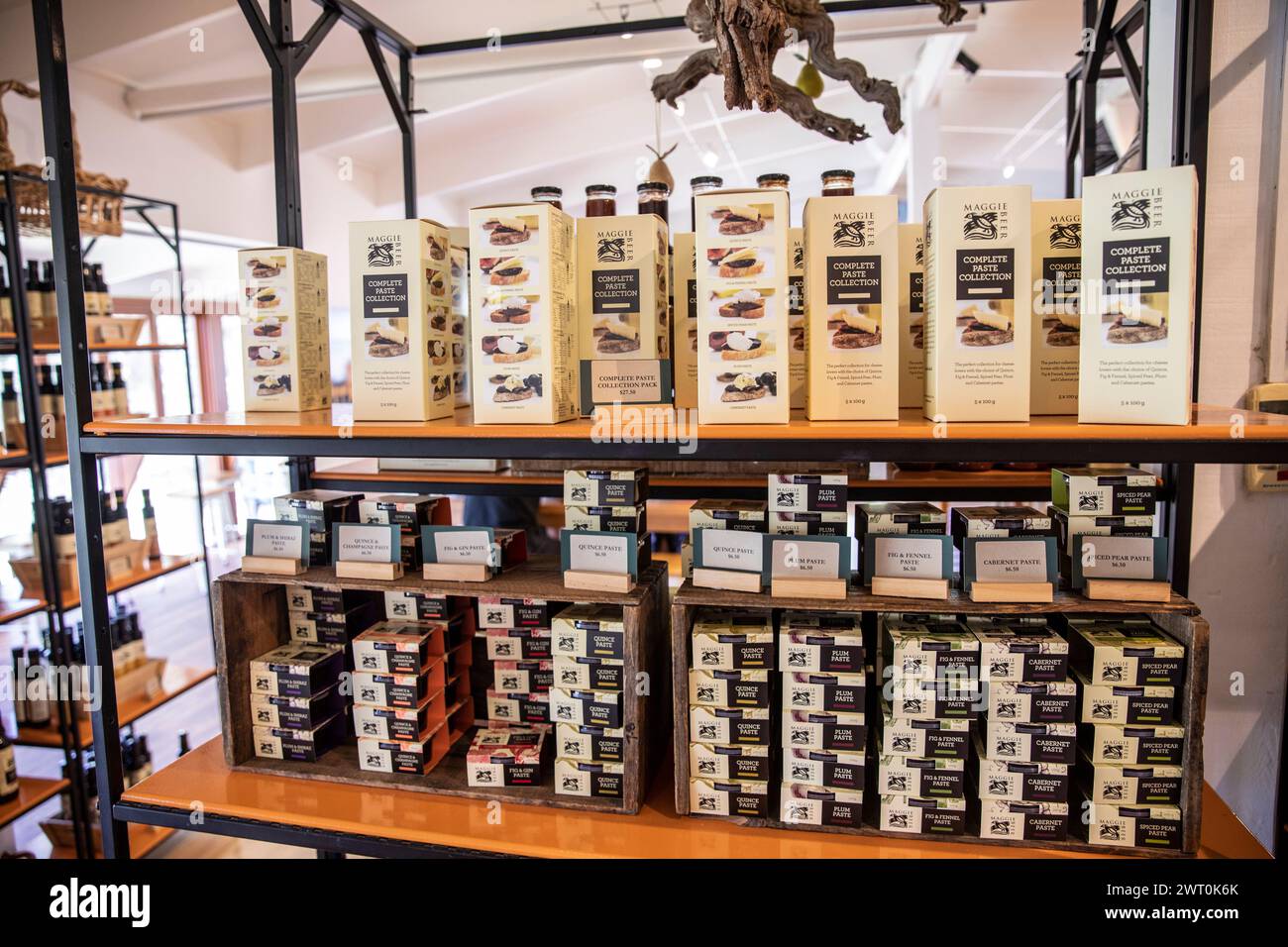 Maggie Beer's farm shop and cooking lessons business with surrounding ...