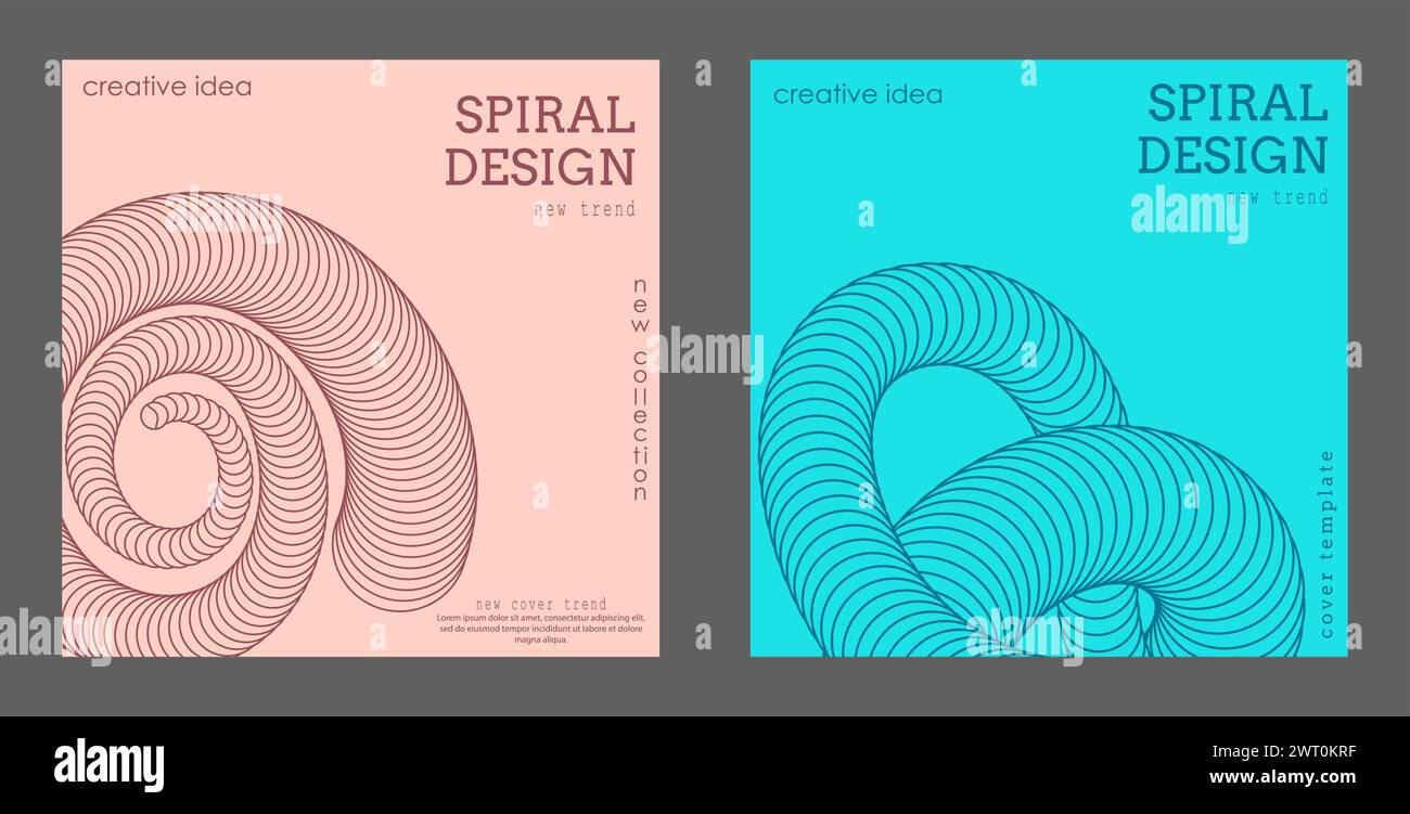 The dynamic shape of the parallel lines creates the illusion of volume ...