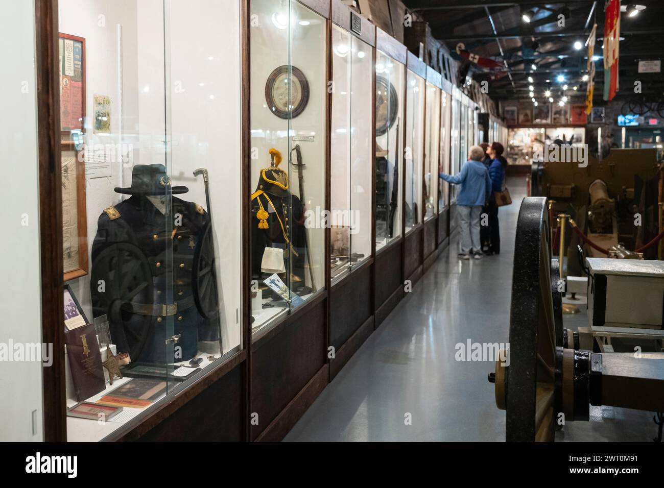 Vincennes, IN, USA, March 7, 2024: Indiana Military Museum is home to ...