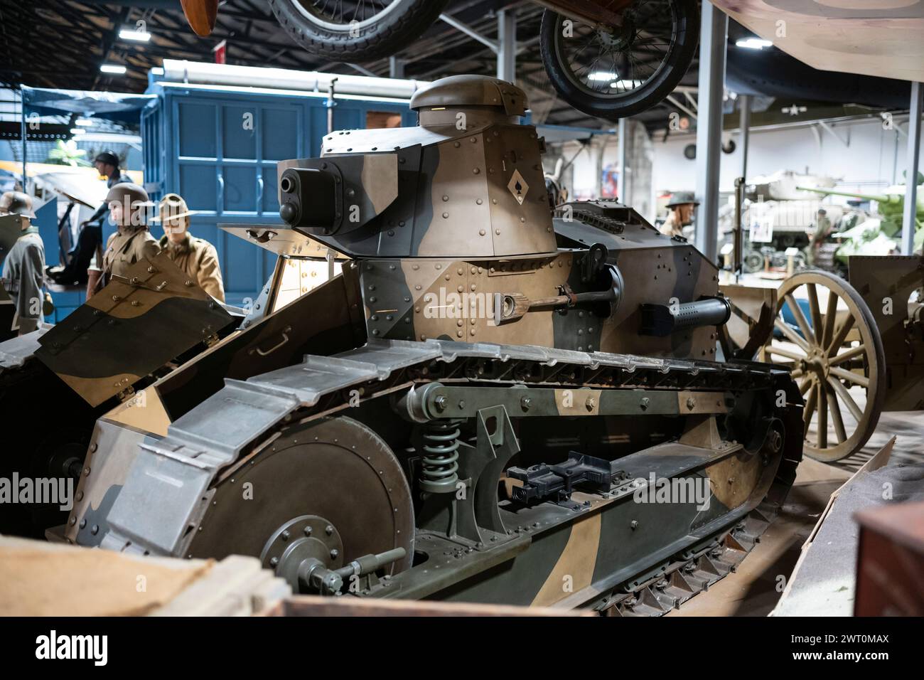 Vincennes, IN, USA, March 7, 2024: Indiana Military Museum is home to ...