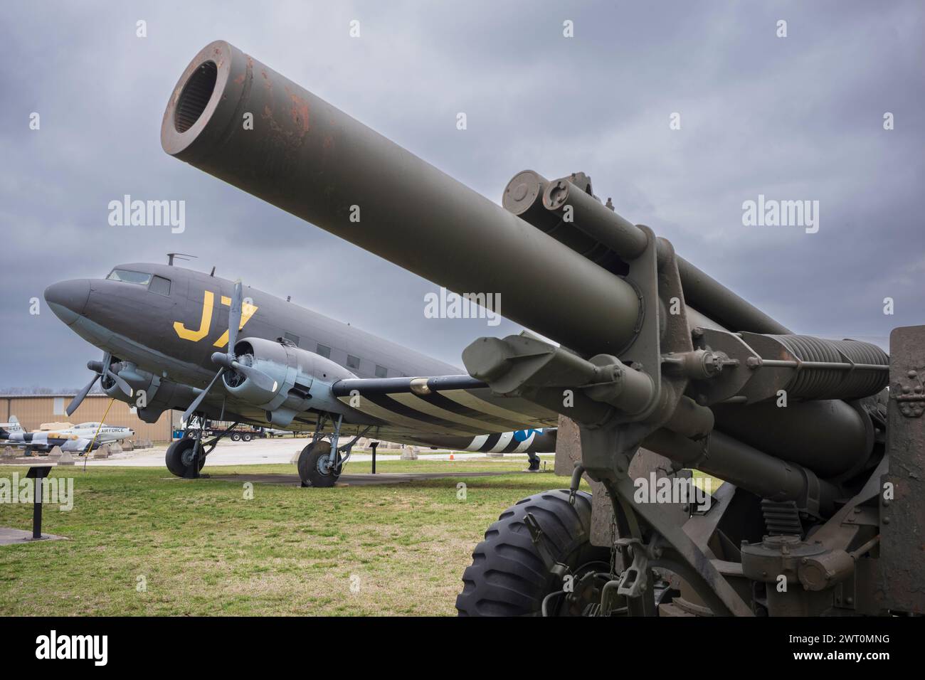Vincennes, IN, USA, March 7, 2024: Indiana Military Museum is home to ...