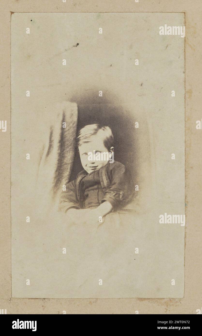Portrait of young boy. Possibly Sir John Joscelyn Coghill, photographer ...