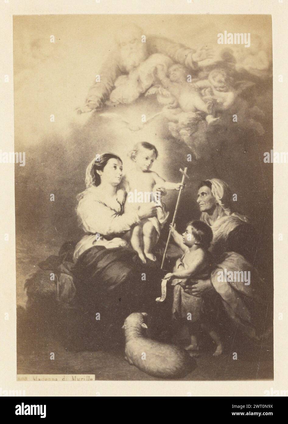Madonna di Murillo. Unknown, photographer about 1865–1885 Photograph of ...