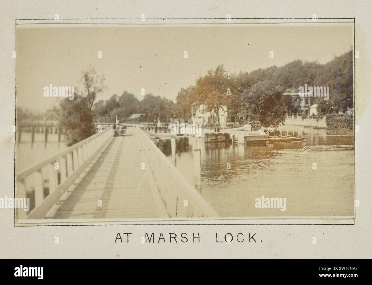 At Marsh Lock. Henry W. Taunt, photographer (British, 1842 - 1922) 1897 ...