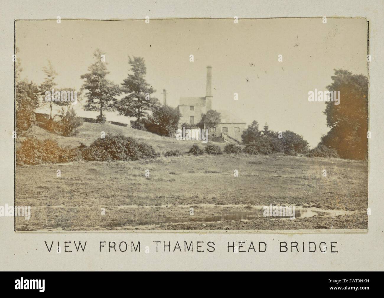 View from Thames Head Bridge. Henry W. Taunt, photographer (British ...