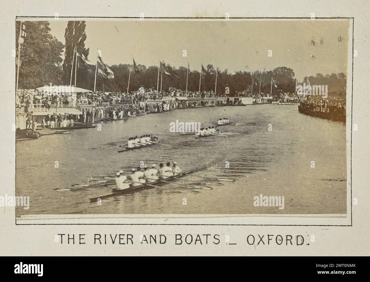 The River and Boats - Oxford. Henry W. Taunt, photographer (British ...