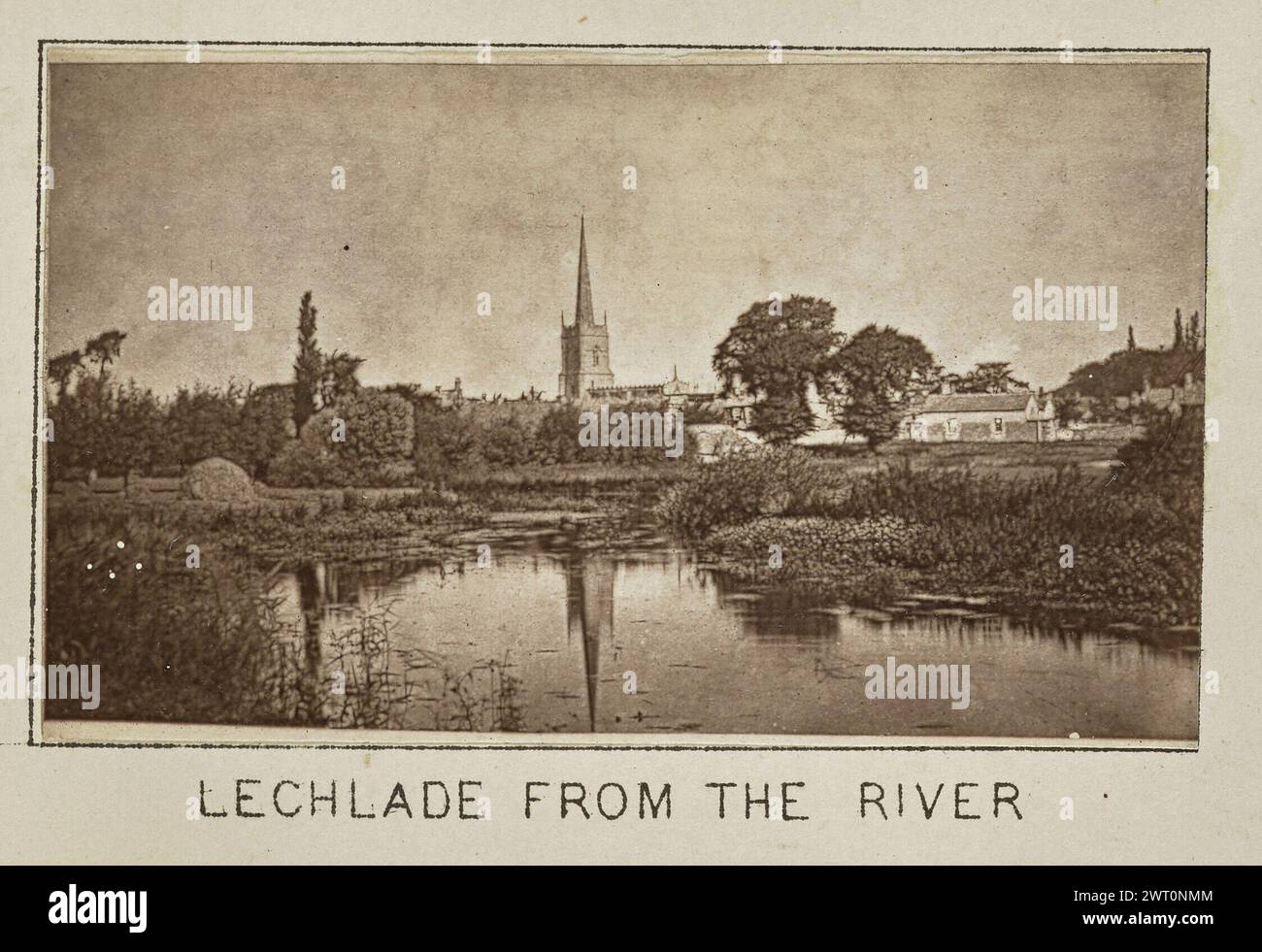 Lechlade from the River. Henry W. Taunt, photographer (British, 1842 ...