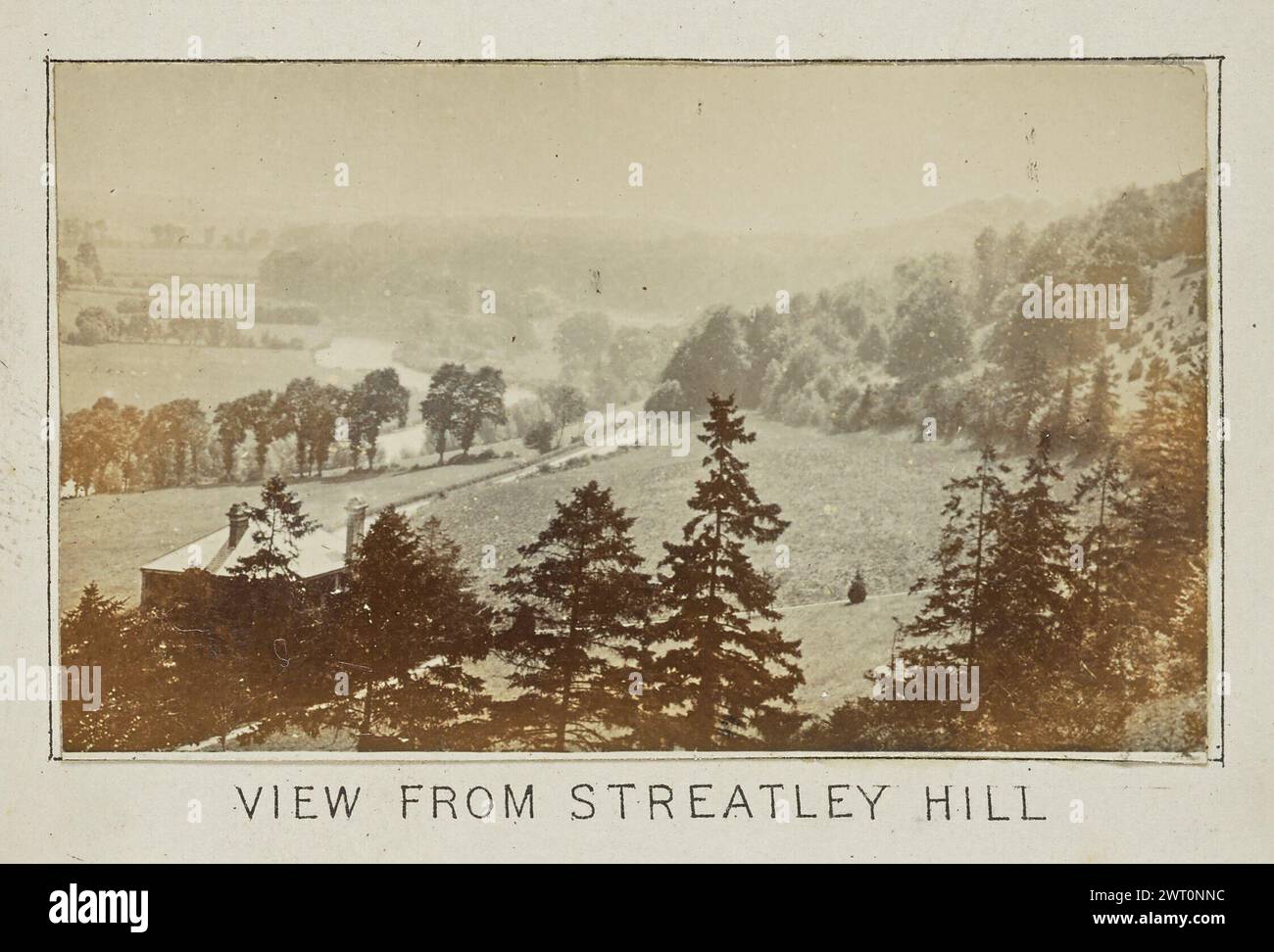 View from Streatley Hill. Henry W. Taunt, photographer (British, 1842 ...