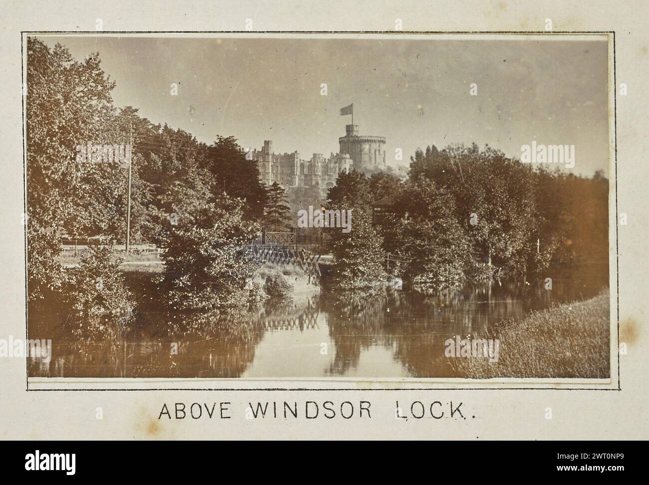 Above Windsor Lock. Henry W. Taunt, photographer (British, 1842 - 1922 ...