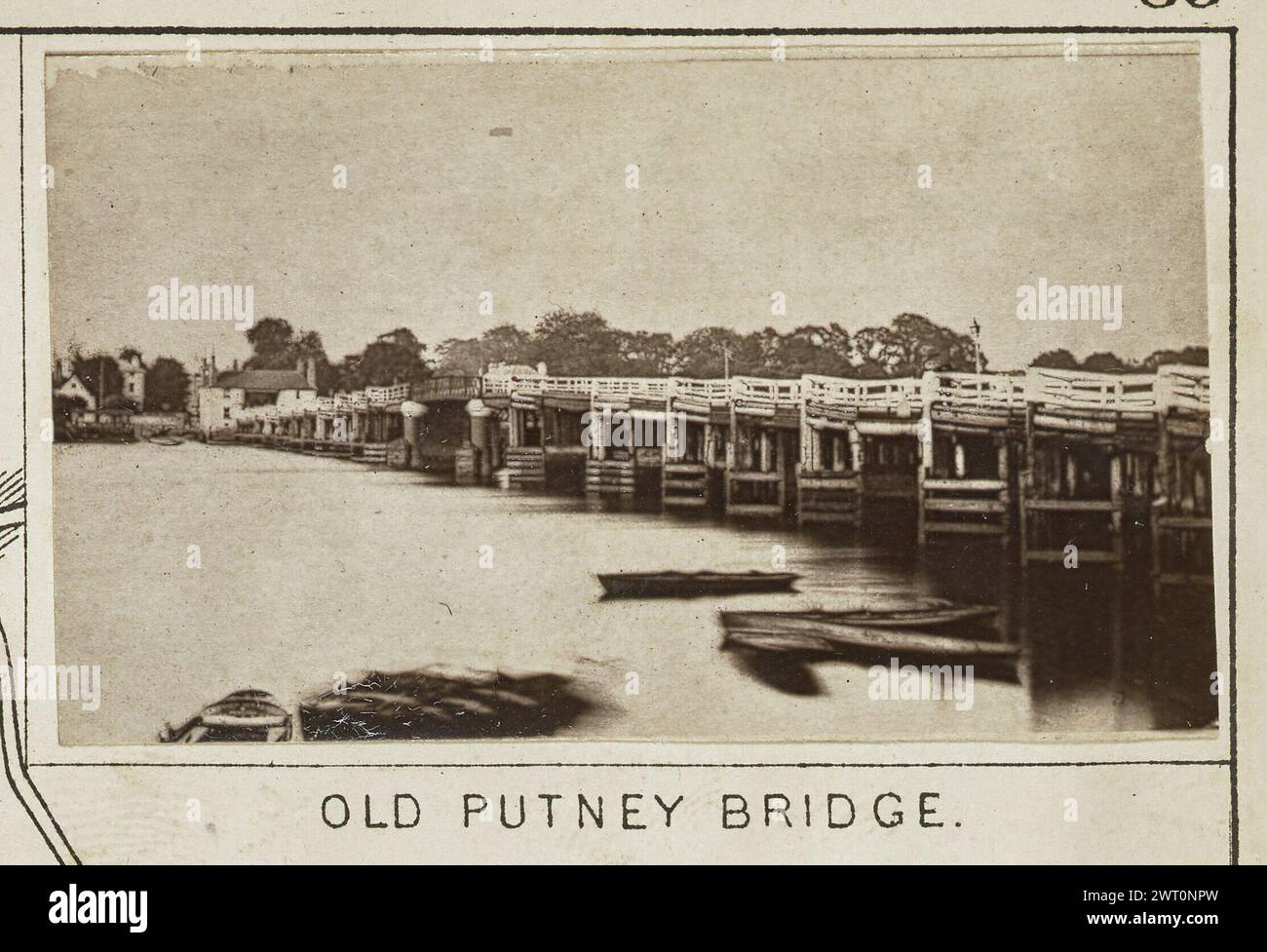 Old Putney Bridge. Henry W. Taunt, photographer (British, 1842 - 1922 ...