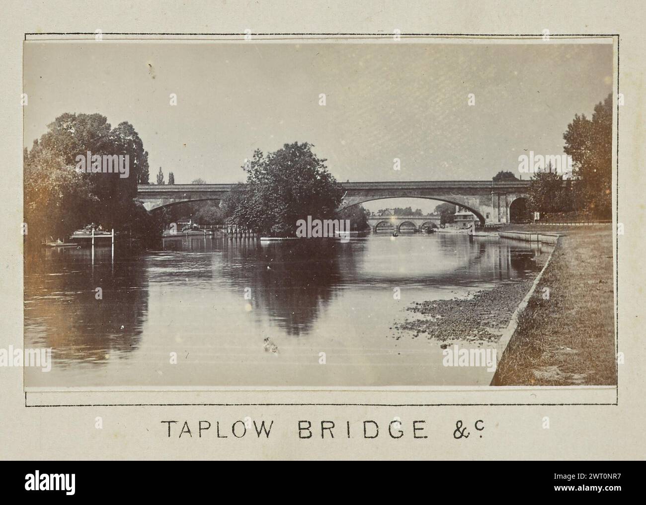 Taplow Bridge &c.. Henry W. Taunt, photographer (British, 1842 - 1922 ...