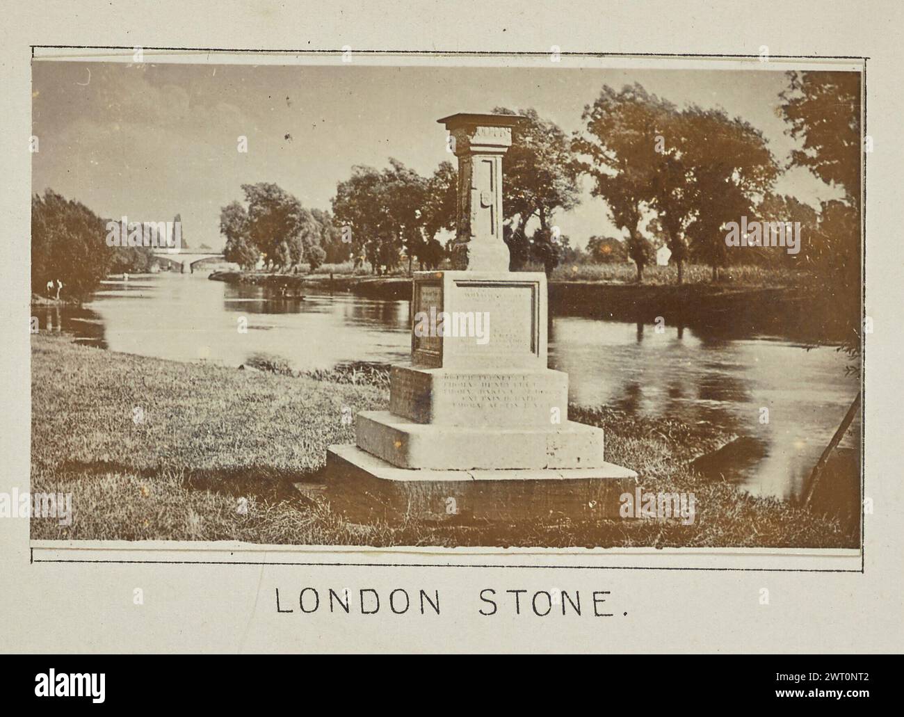 London Stone. Henry W. Taunt, photographer (British, 1842 - 1922) 1897 ...