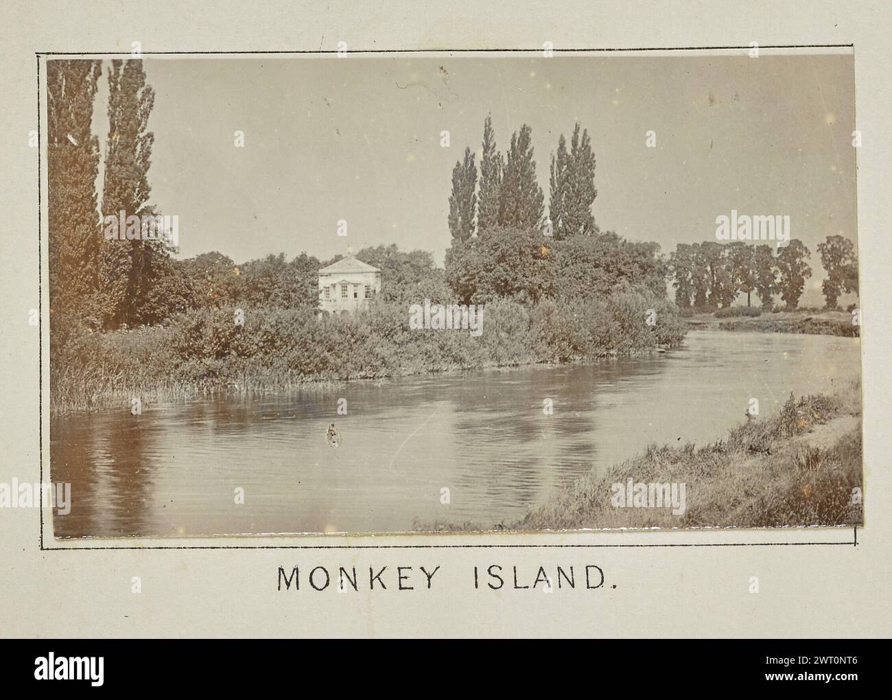 Monkey Island. Henry W. Taunt, photographer (British, 1842 - 1922) 1897 One of three tipped-in ...