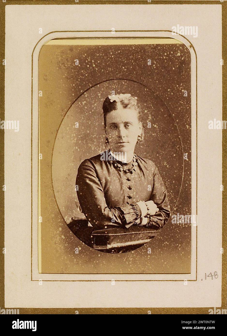 Portrait of a woman. John Stuart, photographer (Scottish, 1831 - 1907 ...