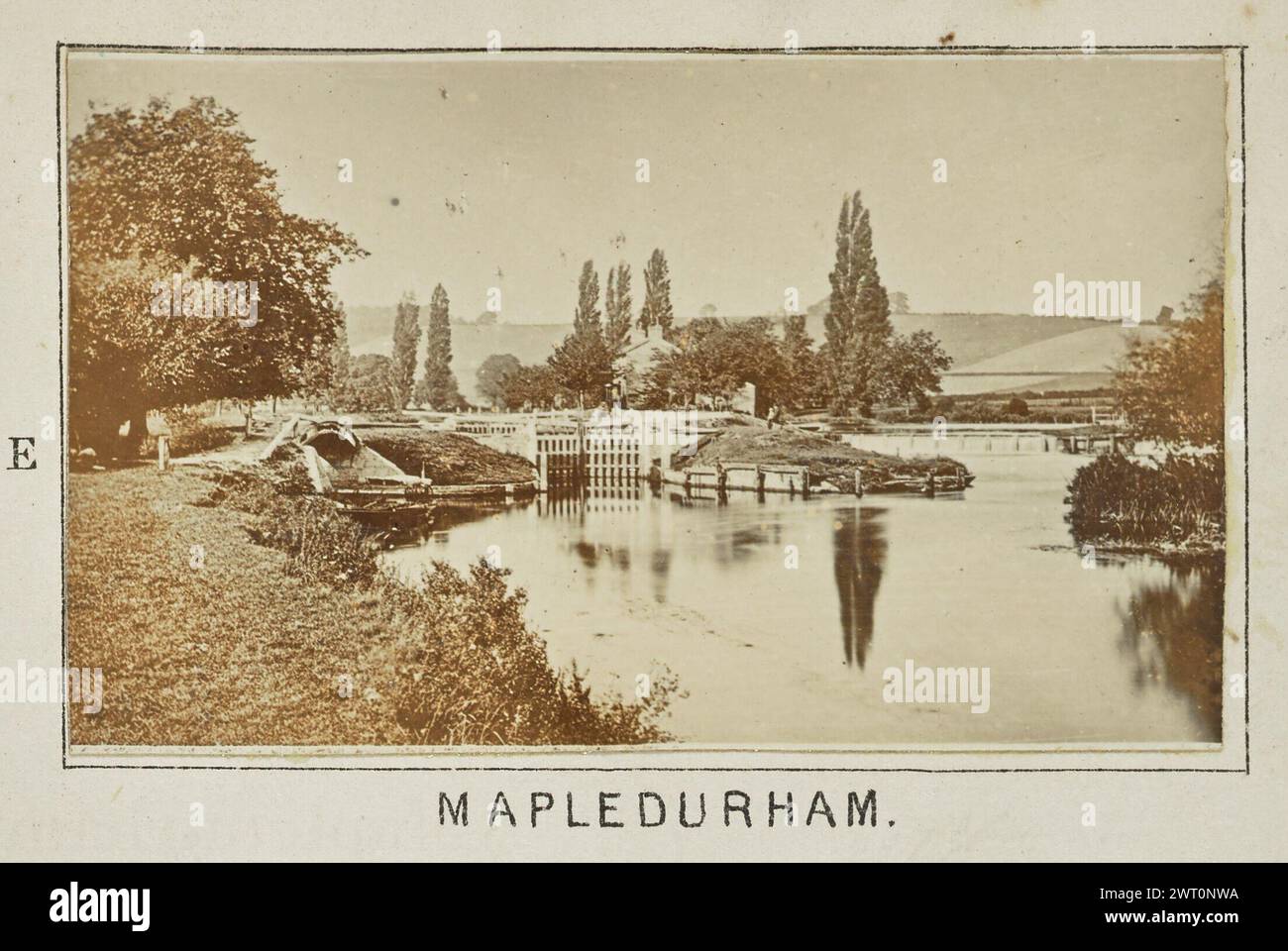 Map of purley hi-res stock photography and images - Alamy