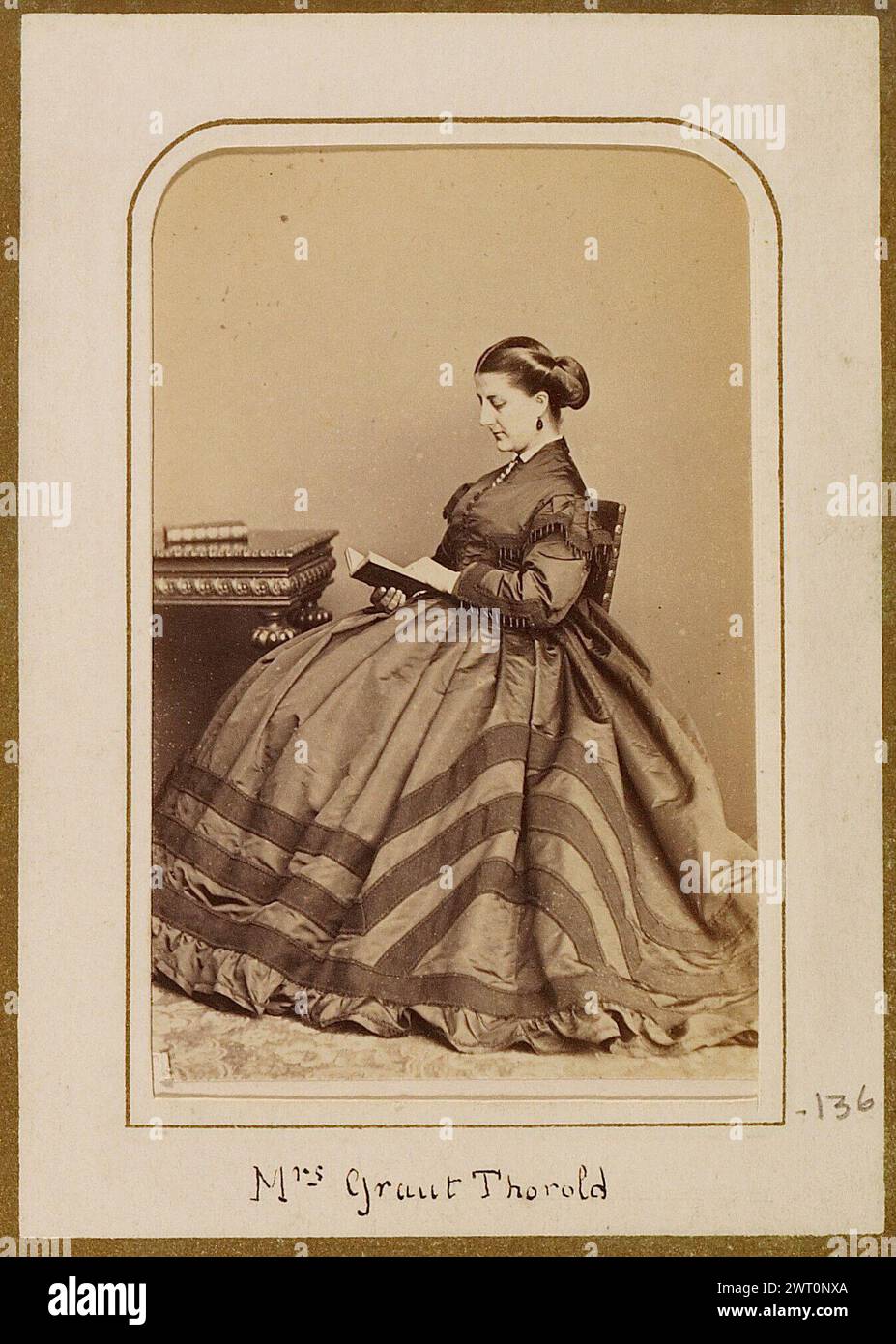 Mrs. Grant Thorold. Thomas Richard Williams, photographer (English ...