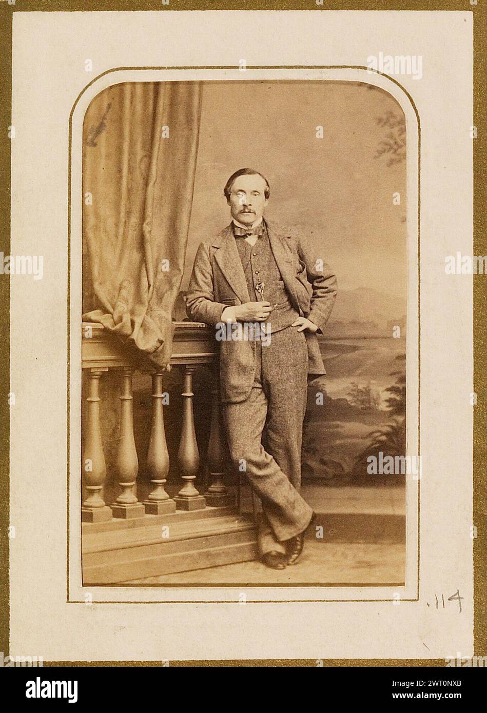 Victorian portraits man 1860s hi-res stock photography and images - Alamy